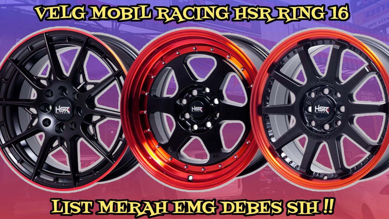 Review Velg Mobil Racing Ring 16 Hsr | Velg Celong & Velg Original ...