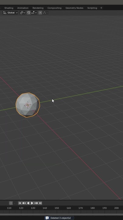 Blender - How to add an ico sphere? #blender3d #blenderbasics #blender - YouTube