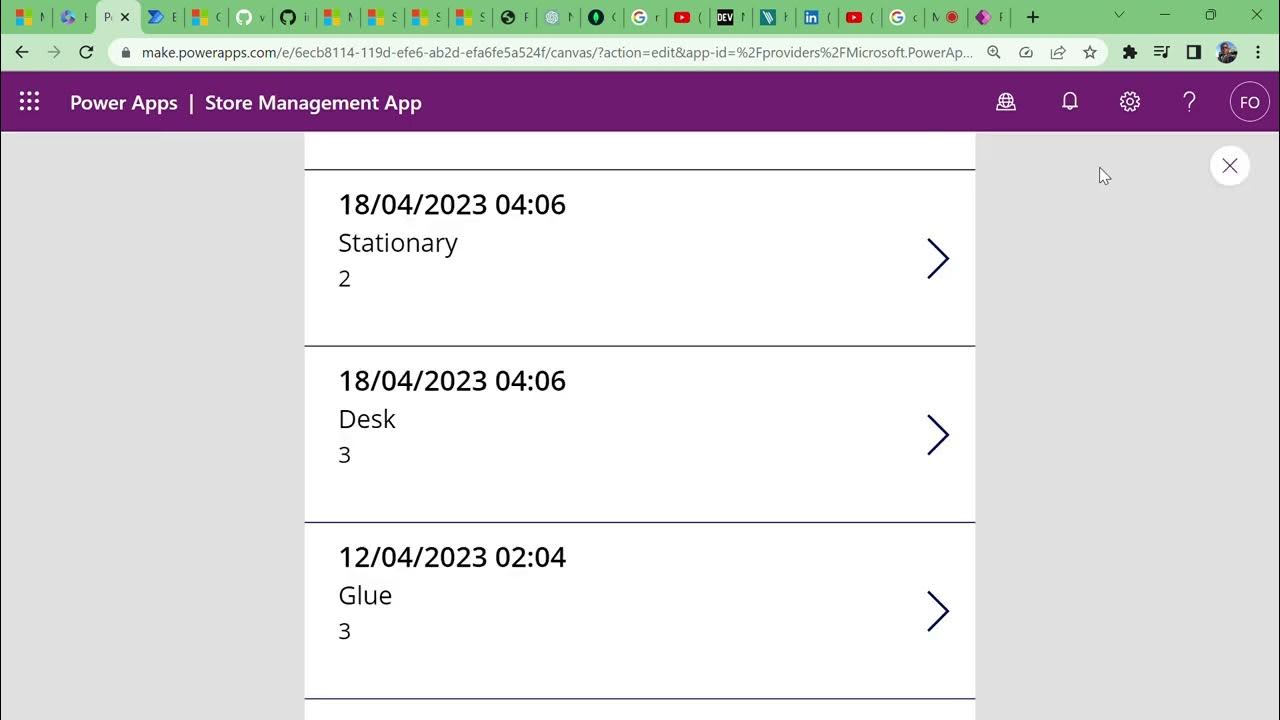 Store Management Application using Power Platform(Power Apps and Power ...