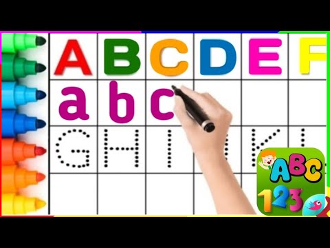 Learn ABC Letters and Numbers | A to Z Alphabet & Number for Kids | Preschool Learning Video