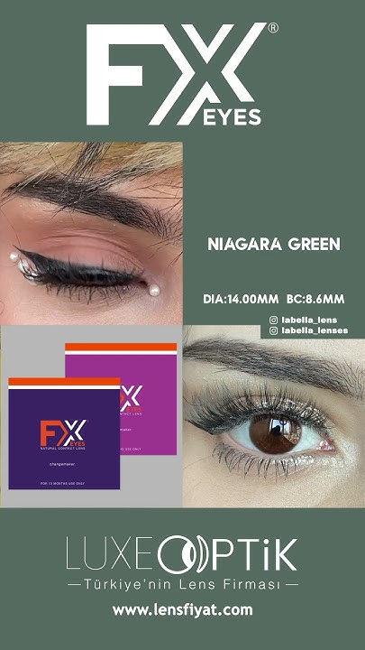 Fx Eyes Niagara Green Fx Fxeyes Lens Colorlens Lenses