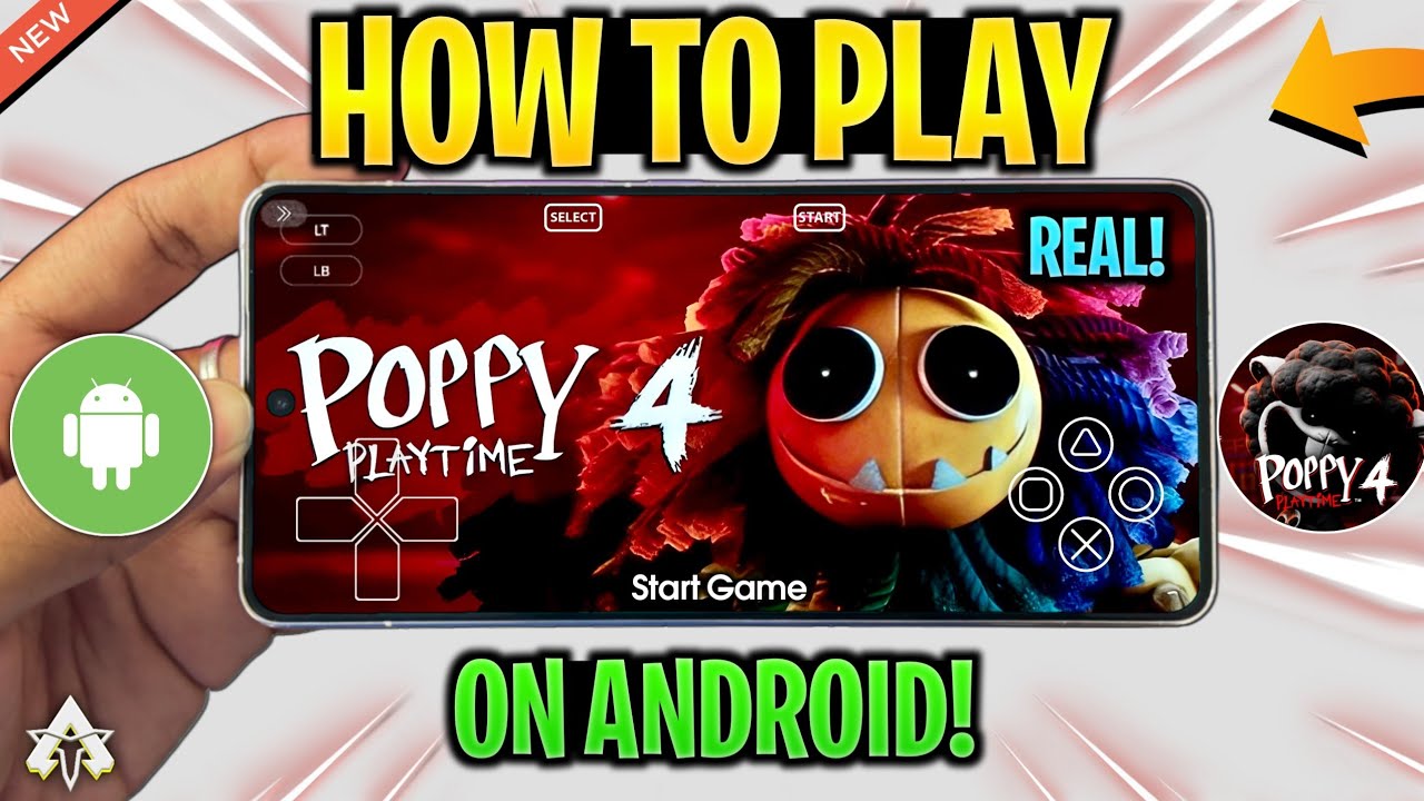 *NEW* HOW TO PLAY POPPY PLAYTIME CHAPTER 4 ON ANDROID | POPPY PLAYTIME ...