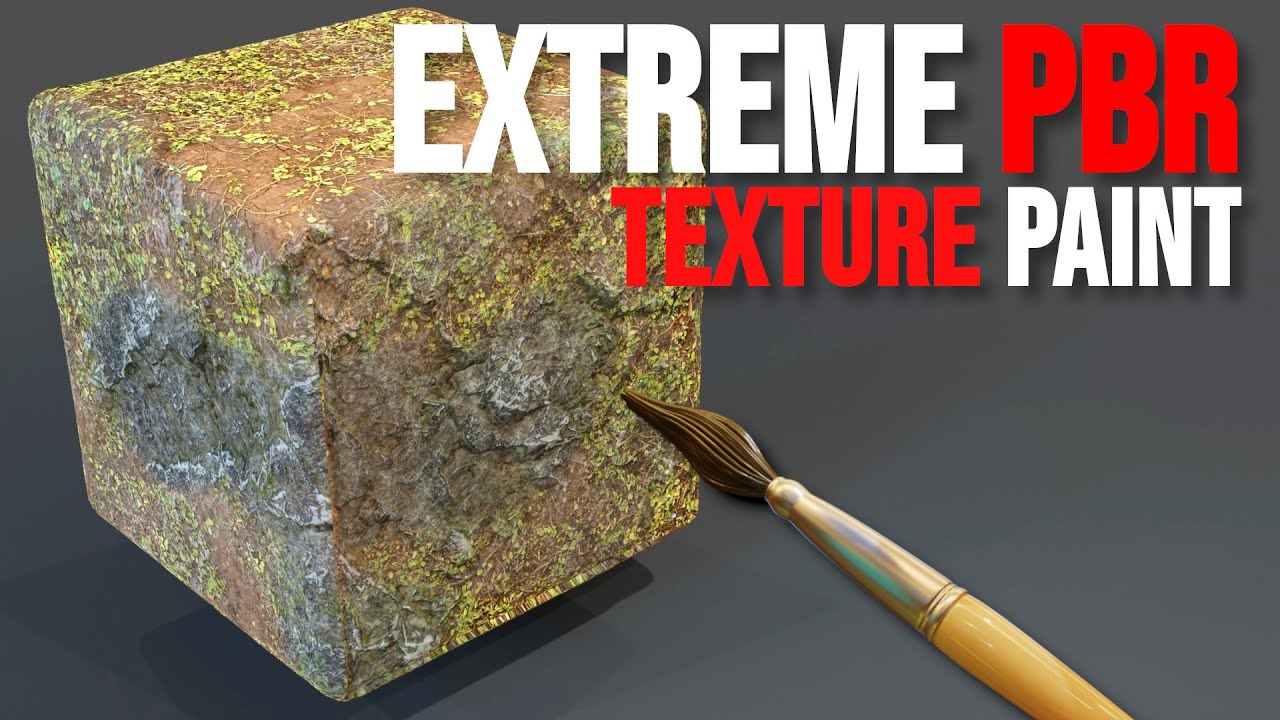 Extreme PBR Nexus Texture Paint - YouTube