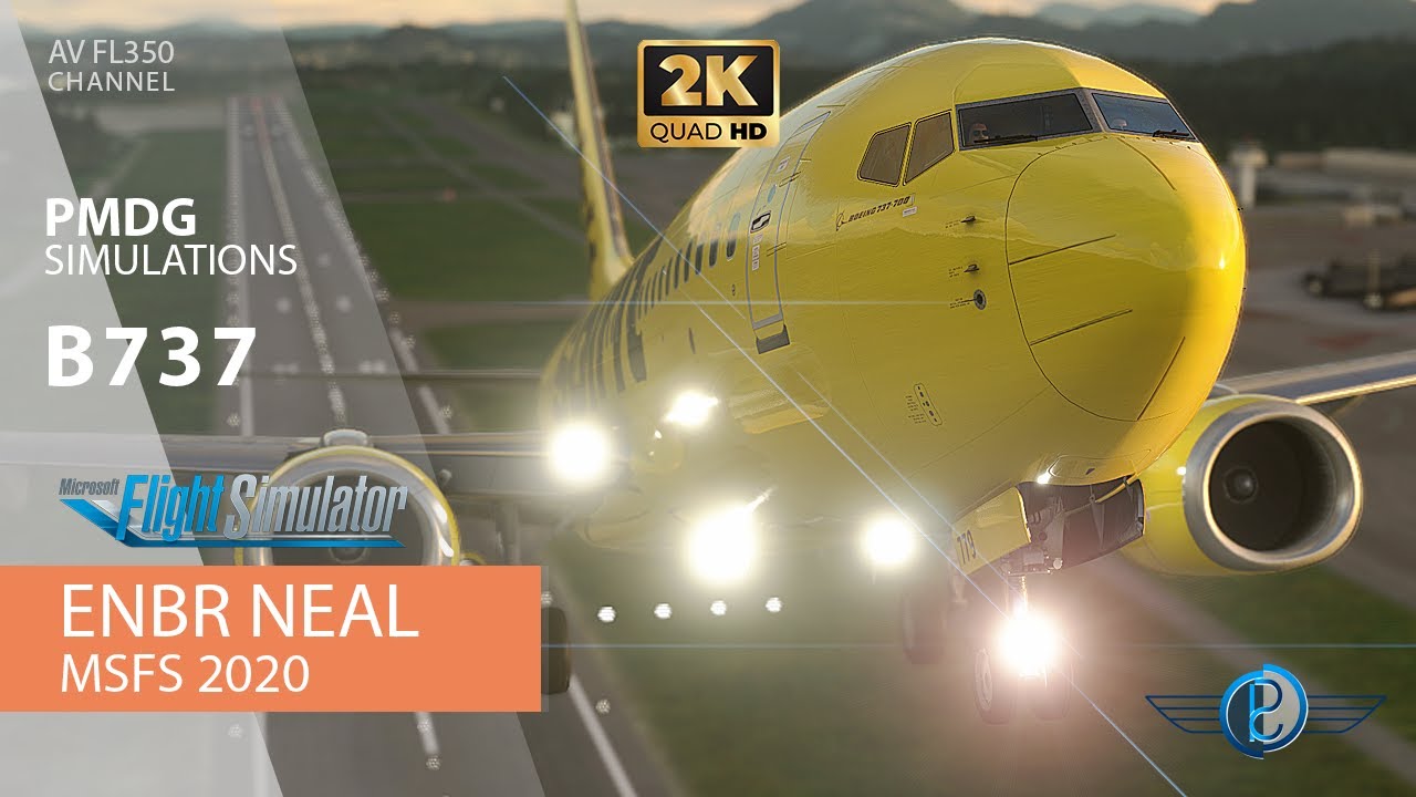 PMDG 737 Flight Simulation: Norway Edition - YouTube