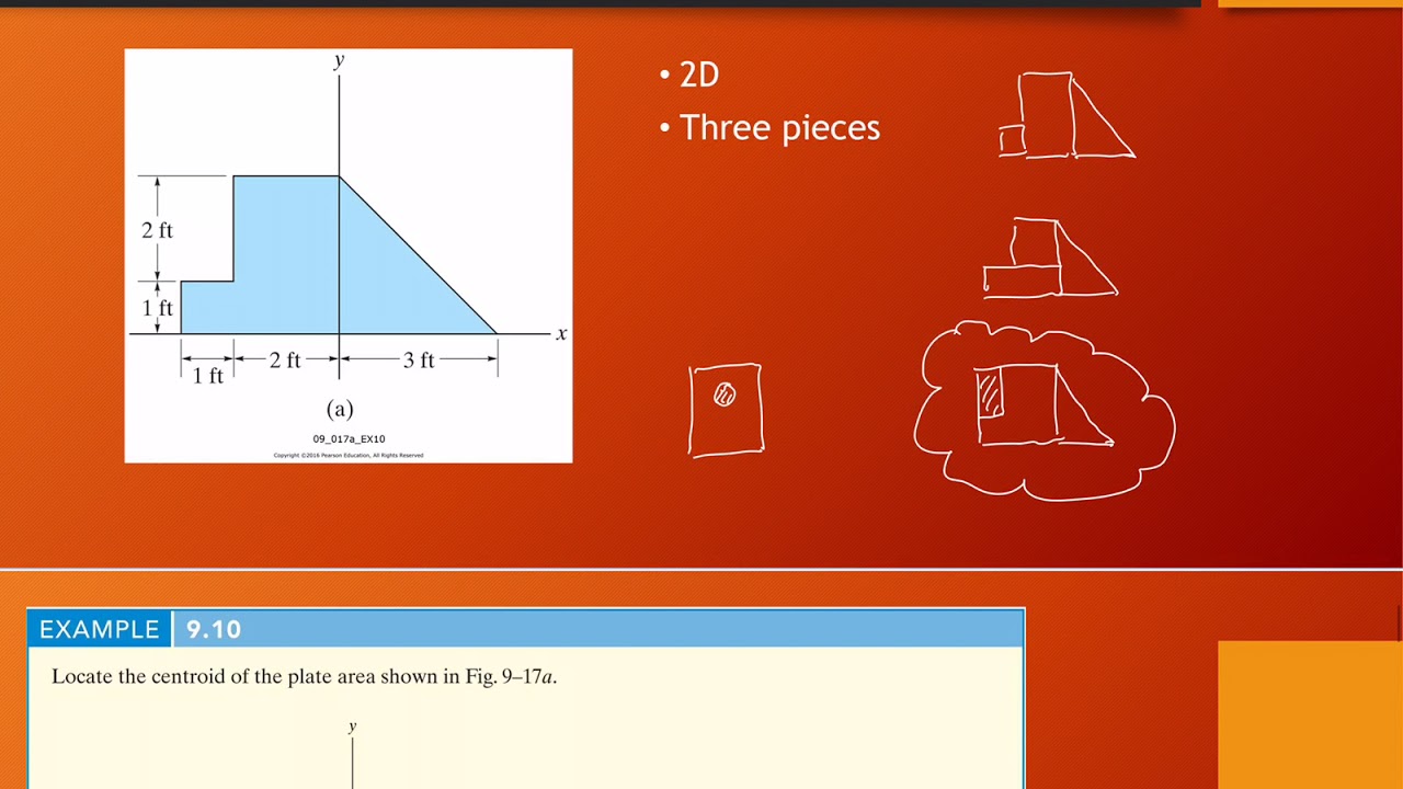 09 13 Composite 2D Area With Negative Area Segment - YouTube