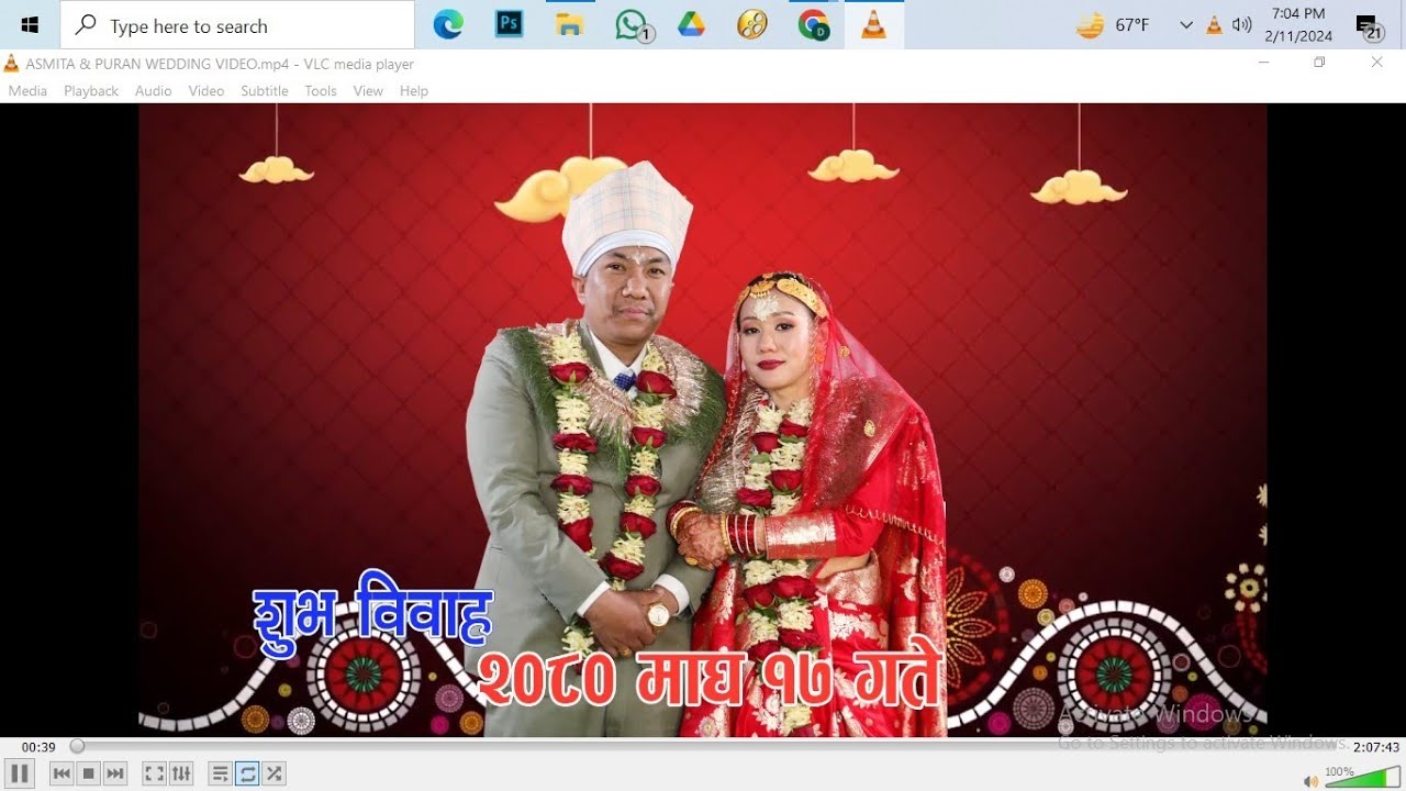 ASMITA & PURAN WEDDING VIDEO - YouTube