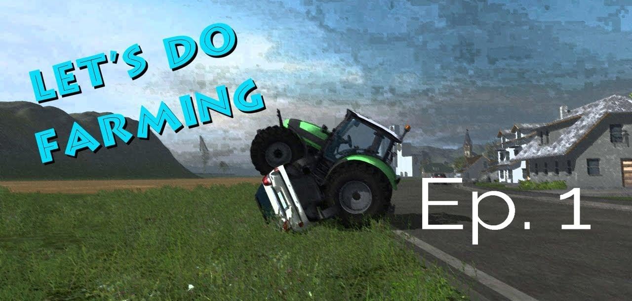 Farming Simulator PS3 Life of a farmer Part 1 - YouTube