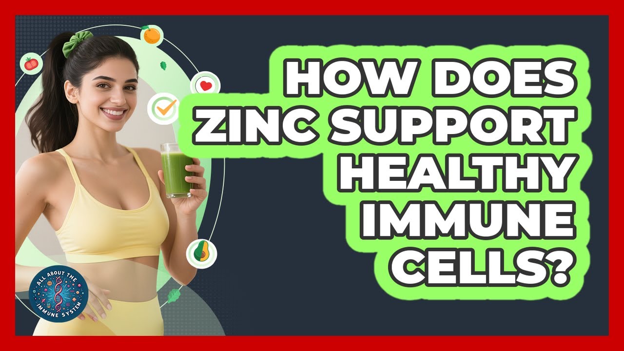 How Does Zinc Support Healthy Immune Cells? - YouTube