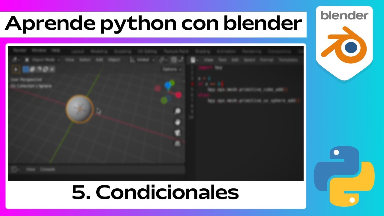 Python Blender - Condicionales - YouTube