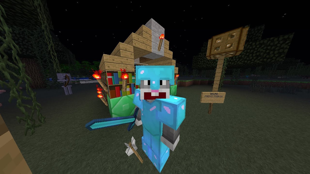 Minecraft 1.6.2 How to HELP you get Protection IV And or Decent Swords ...