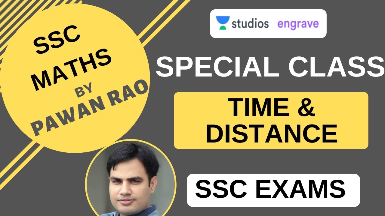 Time and Distance Part - 1 Special Class | SSC | Tricks, Formulas and ...