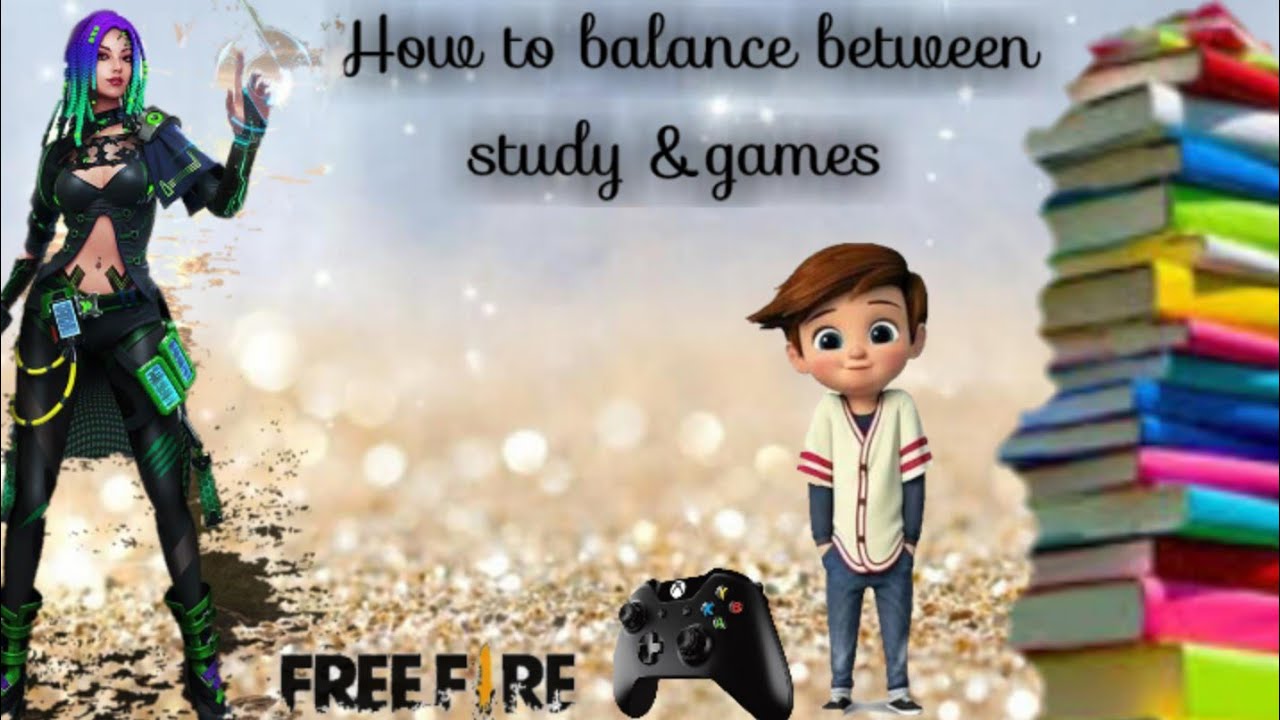 #How to balance between study and games ...... .....,,,,,,,, in easy ...
