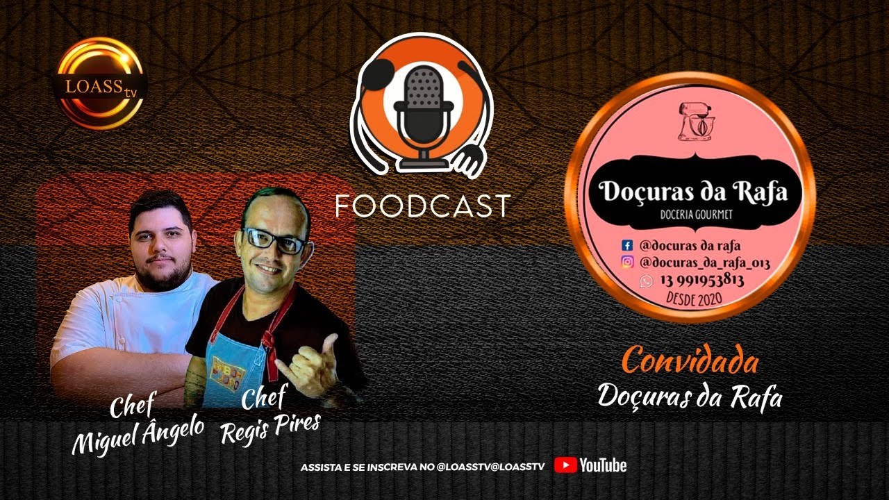 LOASS TV | DOÇURAS DA RAFA - Foodcast #37 - YouTube