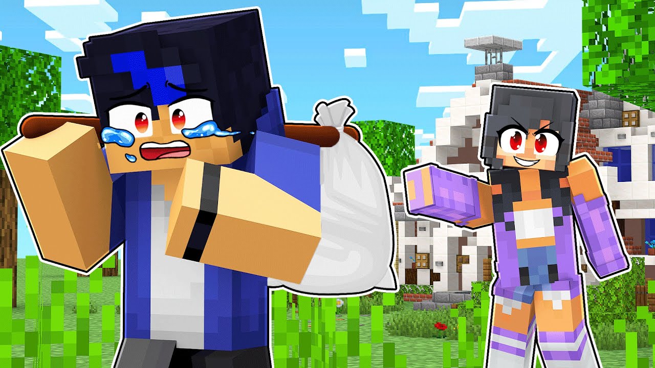 Aphmau Bans Ein From The Server in Minecraft! - YouTube