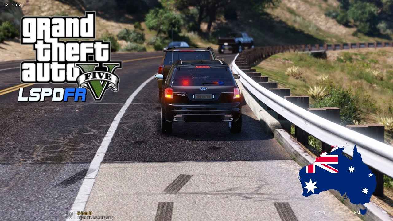 GTA 5 - LSPDFR Australia LIVE - Unmarked QPS Ford Territory Patrol ...