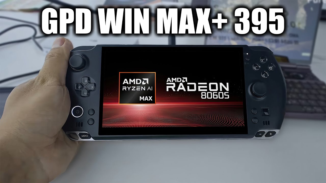 Our First Look At The GPD WIN 5 Strix Halo Max + 395 & Benchmarks - YouTube