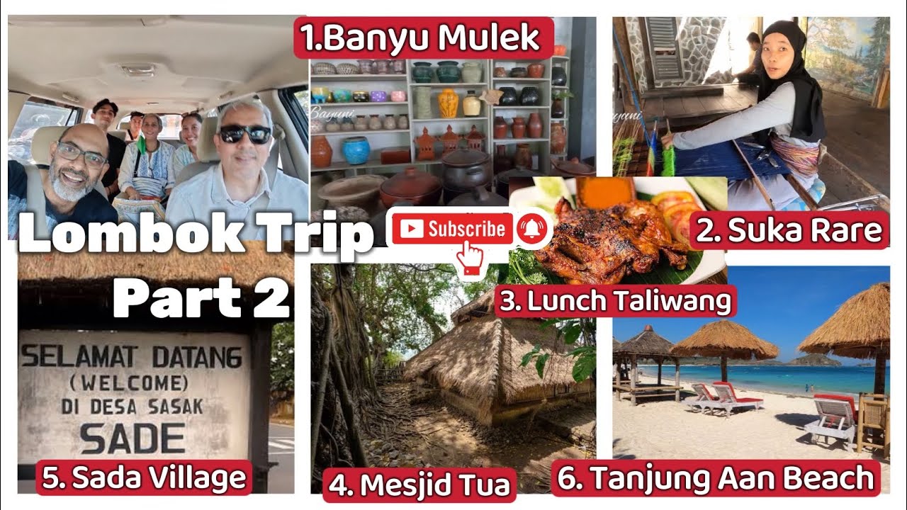 Lombok Trip Part 2 | Banyu Mulek| Suka Rare|Mesjid Tua | Suka Sada ...