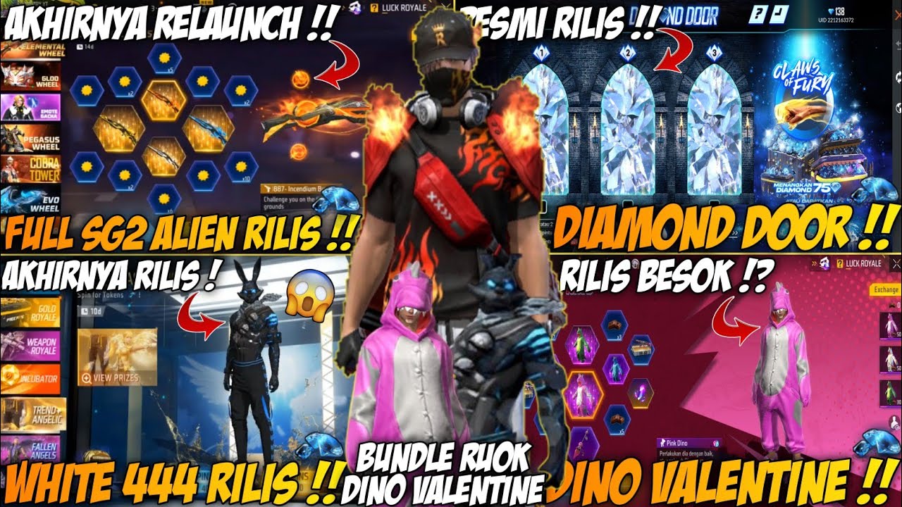 BOCORAN FF !! EVENT TERBARU, SHOTGUN M1887 BURST RELAUNCH, BUNDLE RUOK ...