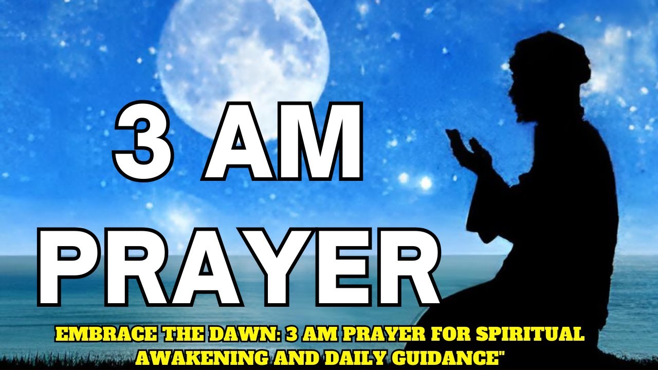 Waking Up at 3 AM | Empowering Your Morning with a Potent Protection ...