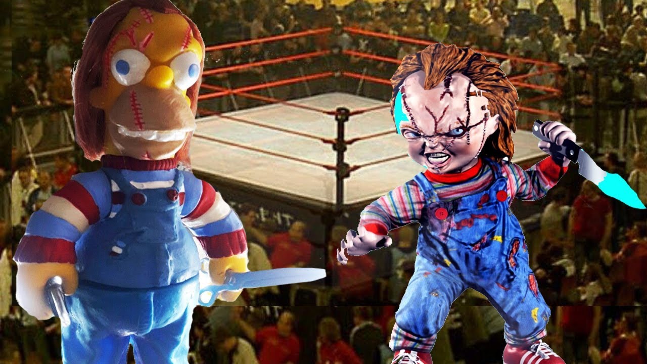 Chucky VS Homero Chucky Simpson - YouTube