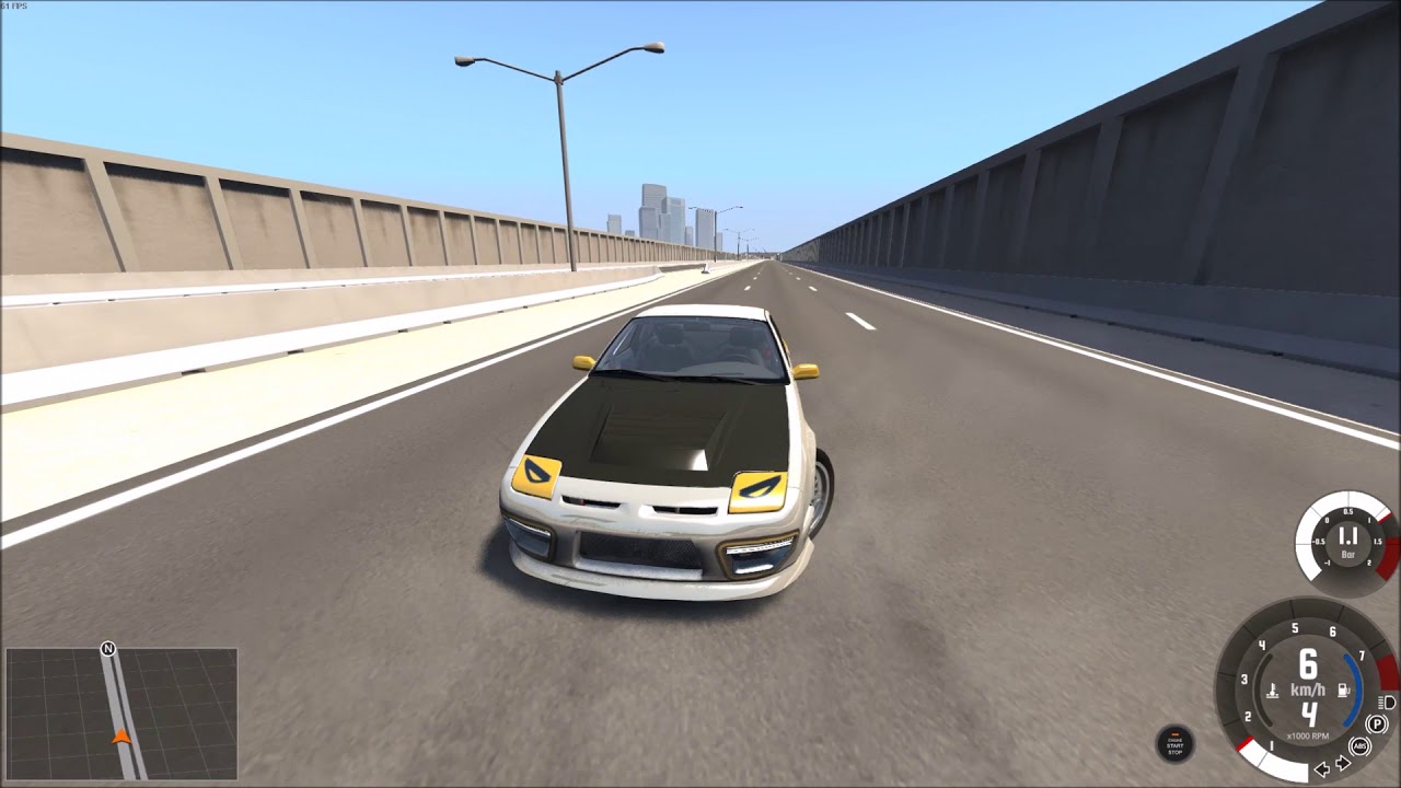 Initial D BeamNG - YouTube