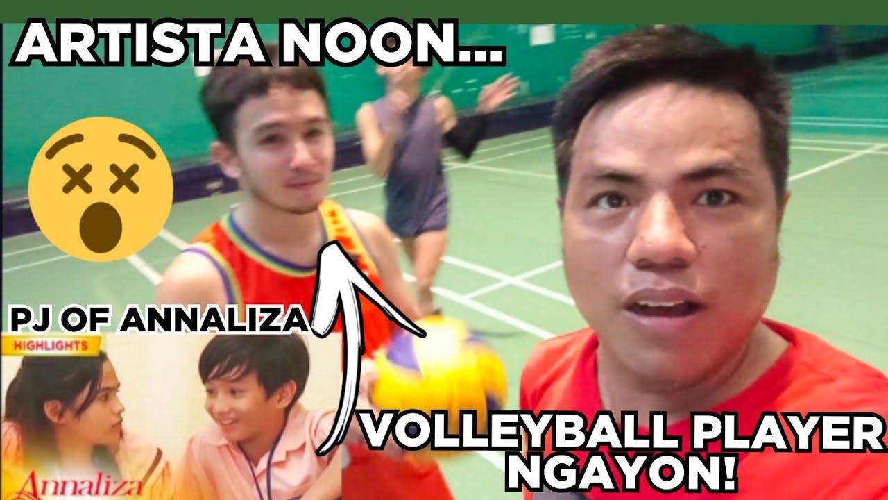 artista noon VOLLEYBALL PLAYER NGAYON FT. NATHANIEL BRITT-PJ ON ABS-CBN ...