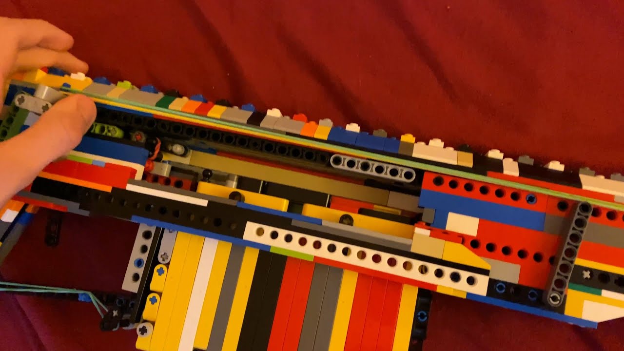 LEGO Shell-Ejecting sniper rifle V2 (update 1) #shorts - YouTube