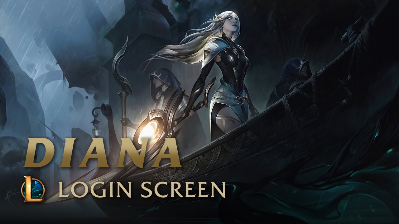 Diana Animated Wallpaper 4k League Of Legends Youtube