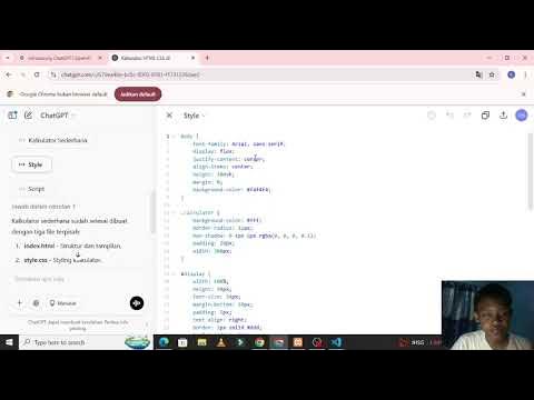 Membuat Aplikasi Kalkulator Di Chat Gpt Dengan Sangat Mudah Dari Html Css Dan Js - YouTube