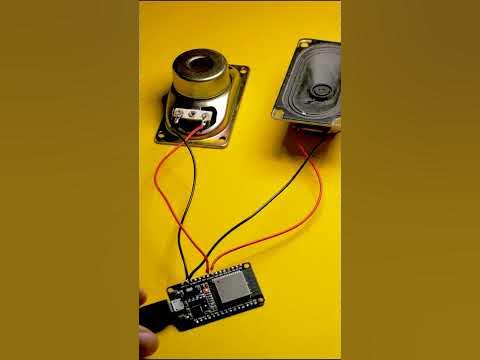 Simple Programming, Amazing Results: DIY Bluetooth Speaker with #ESP32 and 2 Speakers - YouTube