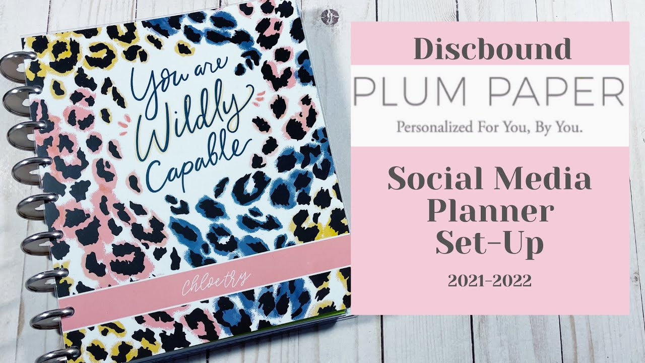 Plum Paper Planner Set-Up | Chloetry Plans #plumpaper - YouTube