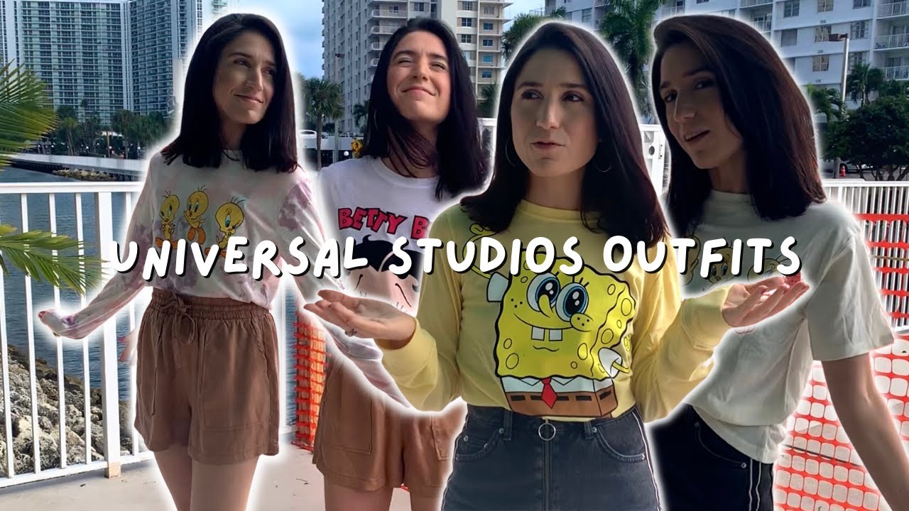 Universal Studios Outfits (Lookbook) - YouTube