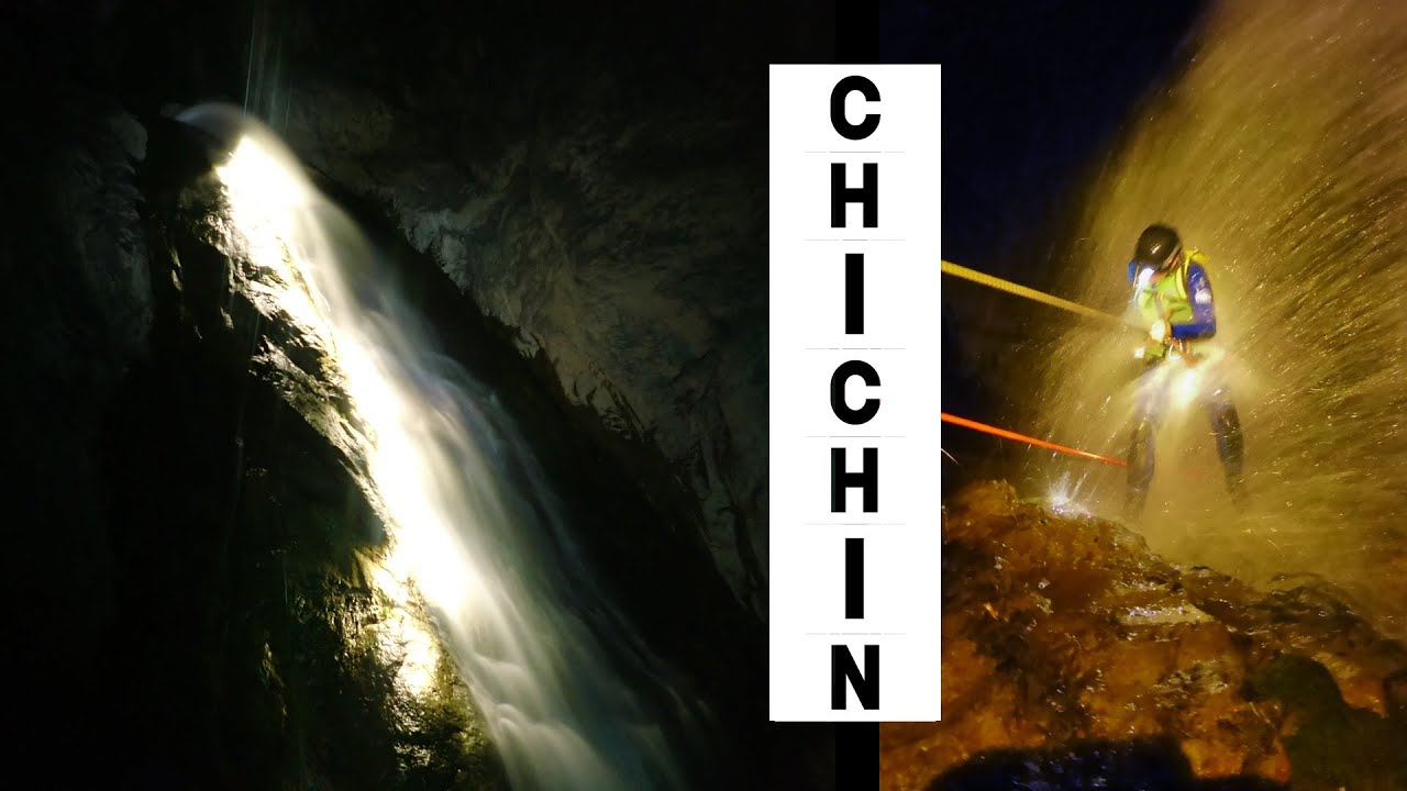 NIGHT Canyoning in lovely Torrent de Chichin - Hautes Alps, France ...