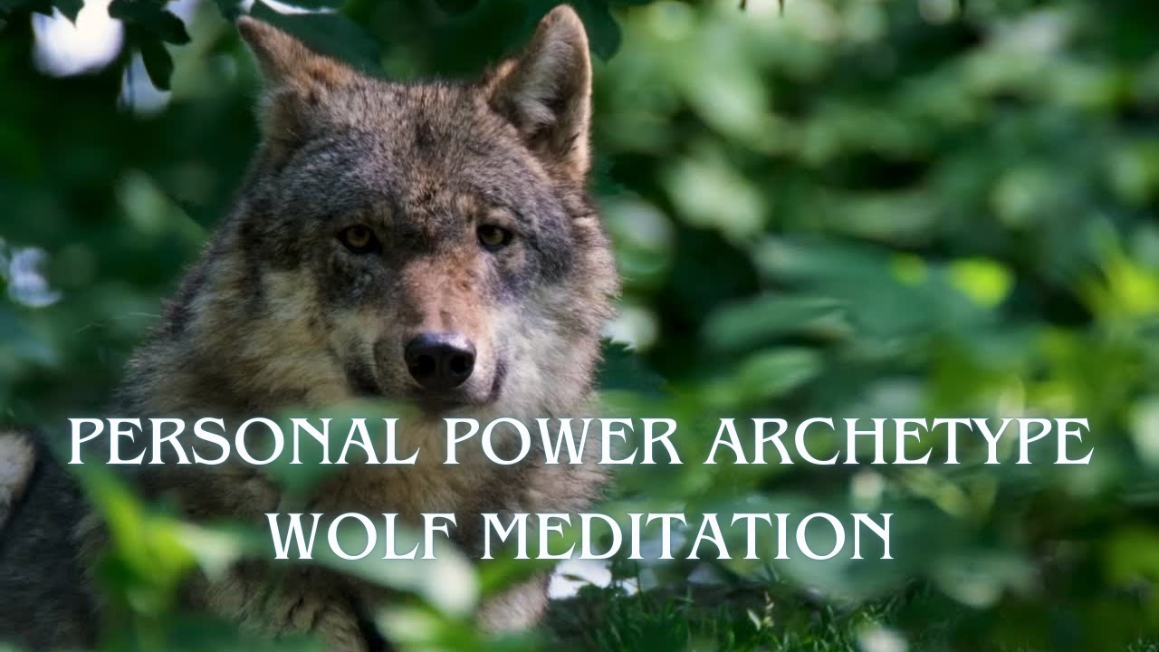 Wolf Personal Power Archetype Meditation - YouTube