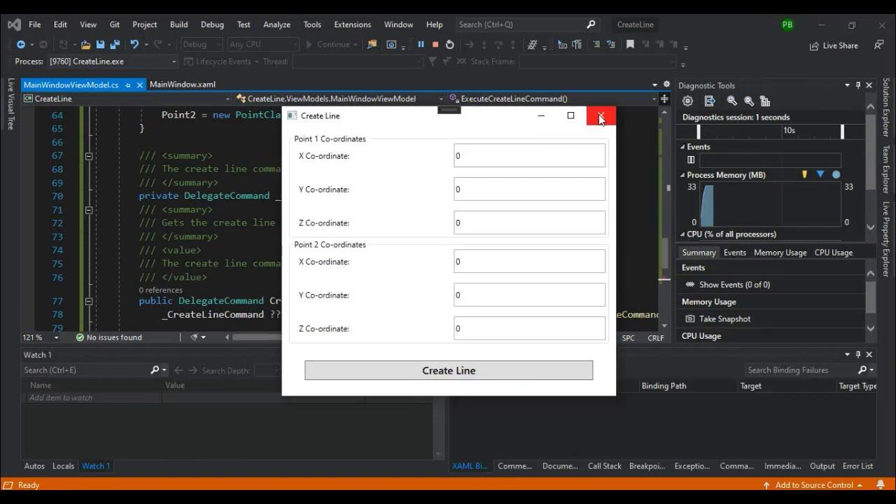 Solidworks C# API - Create Line from WPF MVVM Desktop Application - YouTube Solidworks C# API - Create Line from WPF MVVM Desktop Application - YouTube
