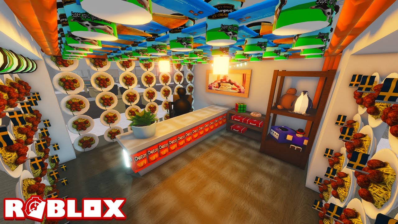 FOOD BASE IN THE INFINITE IKEA! • Roblox SCP-3008 - YouTube