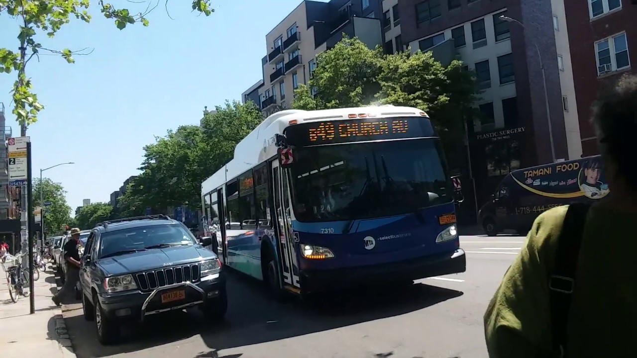 MTA New York City Bus: 2015 New Flyer XD40 [#7310] B49 Bus with SBS ...