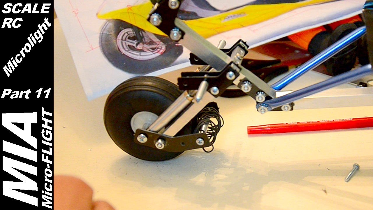 RC Microlight - Design and Build - Part 11 - One way to Make a Tanarg ...