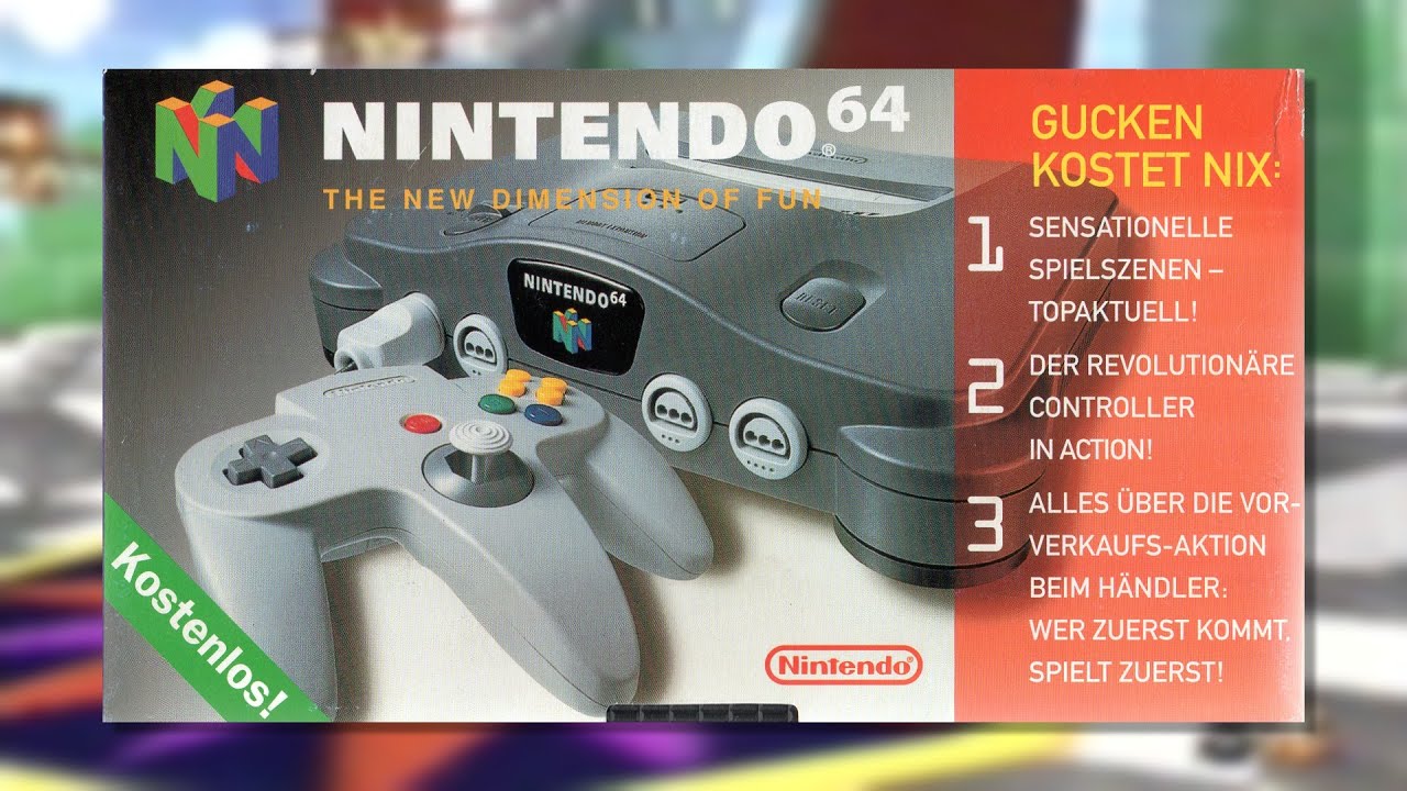 German Nintendo 64 promo VHS (1997) - YouTube