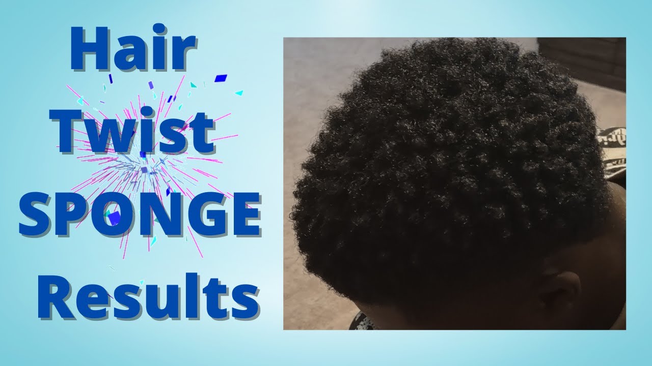 How To Use a Hair Sponge on 4C Hair - YouTube