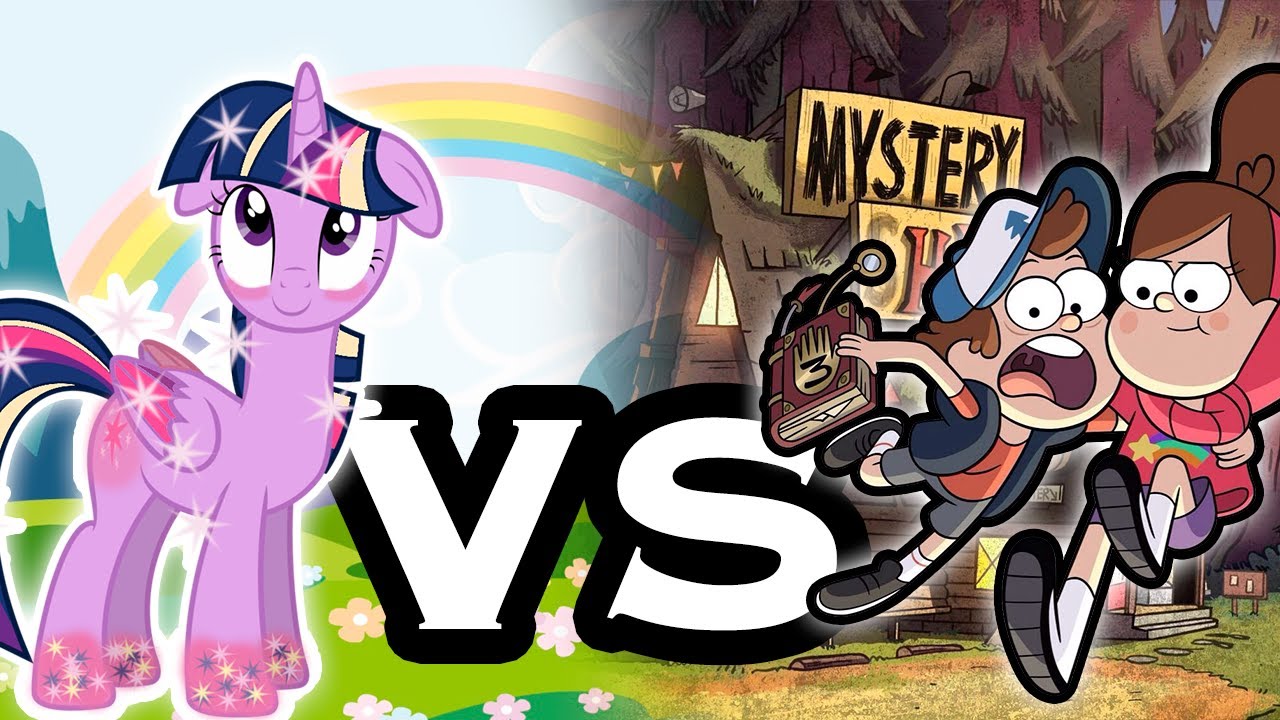 My Little Pony VS Gravity Falls // TOURNAMENT "WHO IS THE BEST AMONG ...