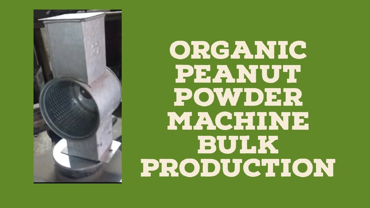Organic Peanut Powder Machine #organicfoodstore #handtools # ...