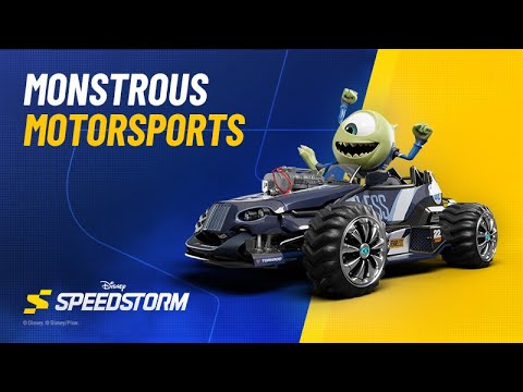 Disney Speedstorm - Monsters, Inc. Racers Reveal Trailer - YouTube