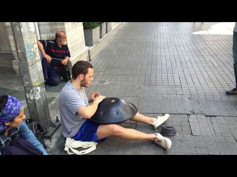 Handpan Music in Taksim Square, Turkey