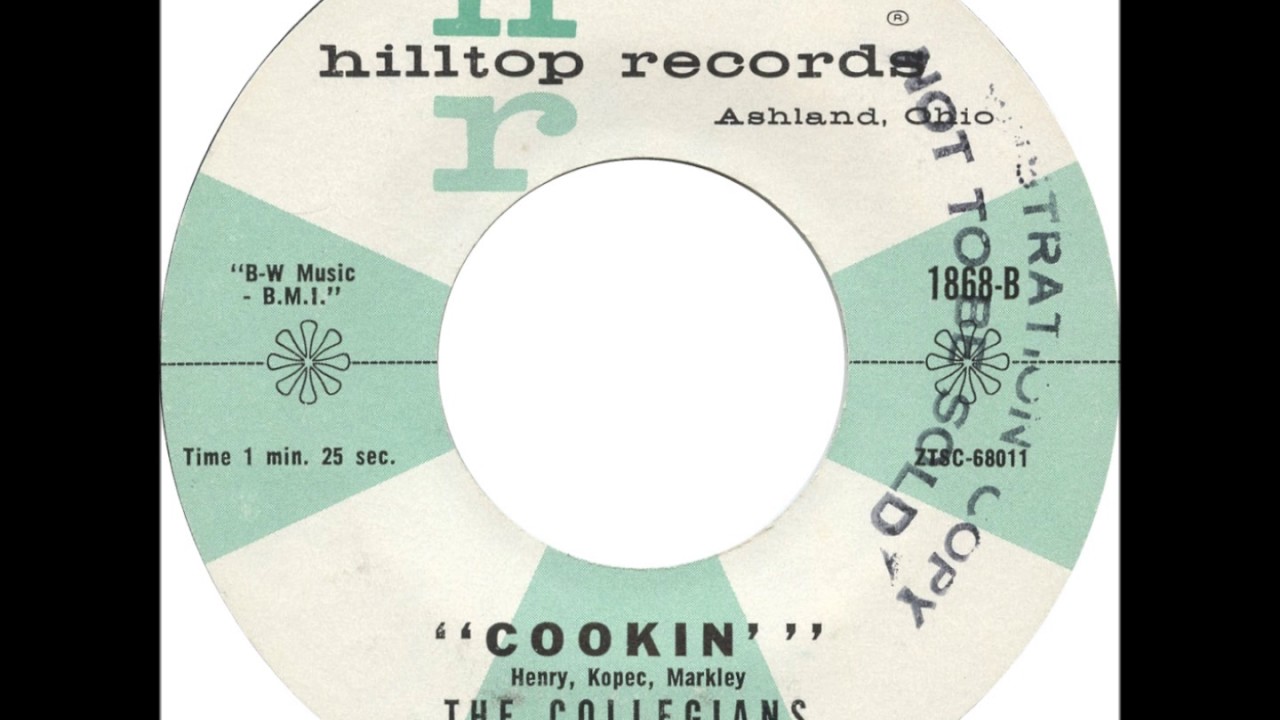The Collegians - Cookin' - YouTube