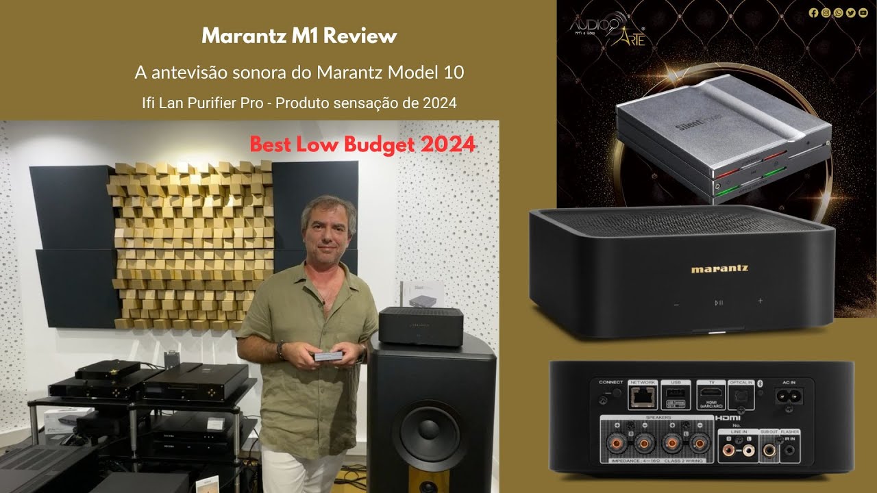 Marantz M1 Review - Será este o mini-mini Model 10 da Marantz? - YouTube