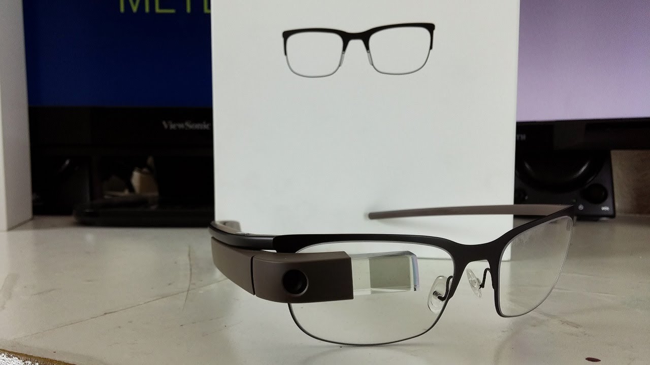 Unboxing the Split Google Glass Prescription Frames - YouTube