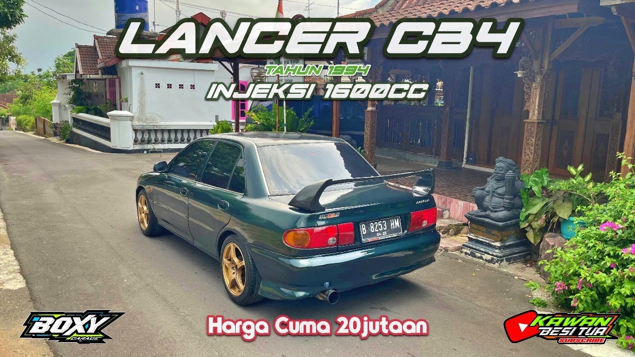 Mitsubishi Lancer CB4 1.6 Injeksi | Evo 3 Lokal | Sedan Murah Tapi ...