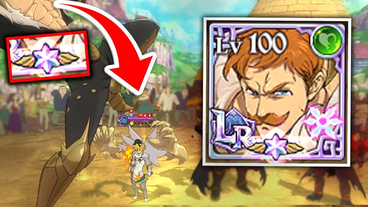 TRUE AWAKENED LR ESCANOR LITERALLY ONE SHOTS NEW DEMON KING MELIODAS ...