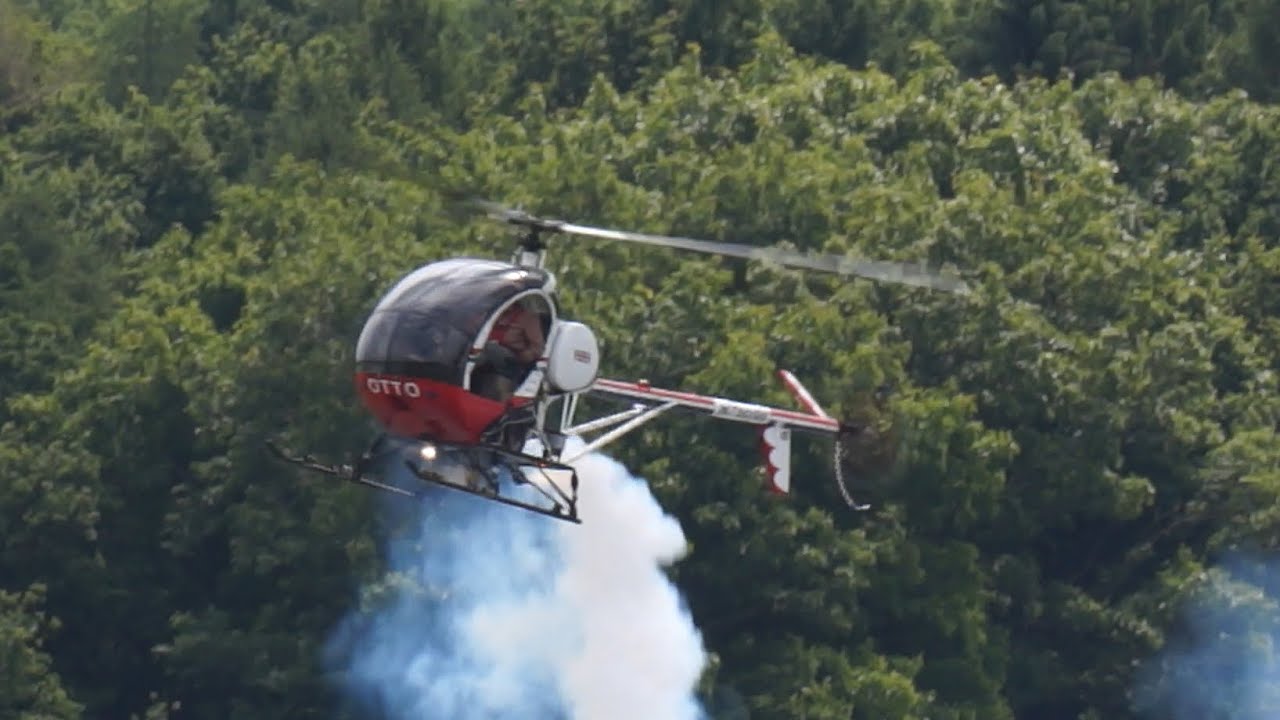 Otto the Helicopter at Midlands Air Festival 3rd June 2022 - YouTube